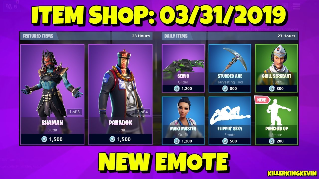 NEW PUNCHED UP EMOTE + OUROBOROS SET: Fortnite Item Shop - YouTube