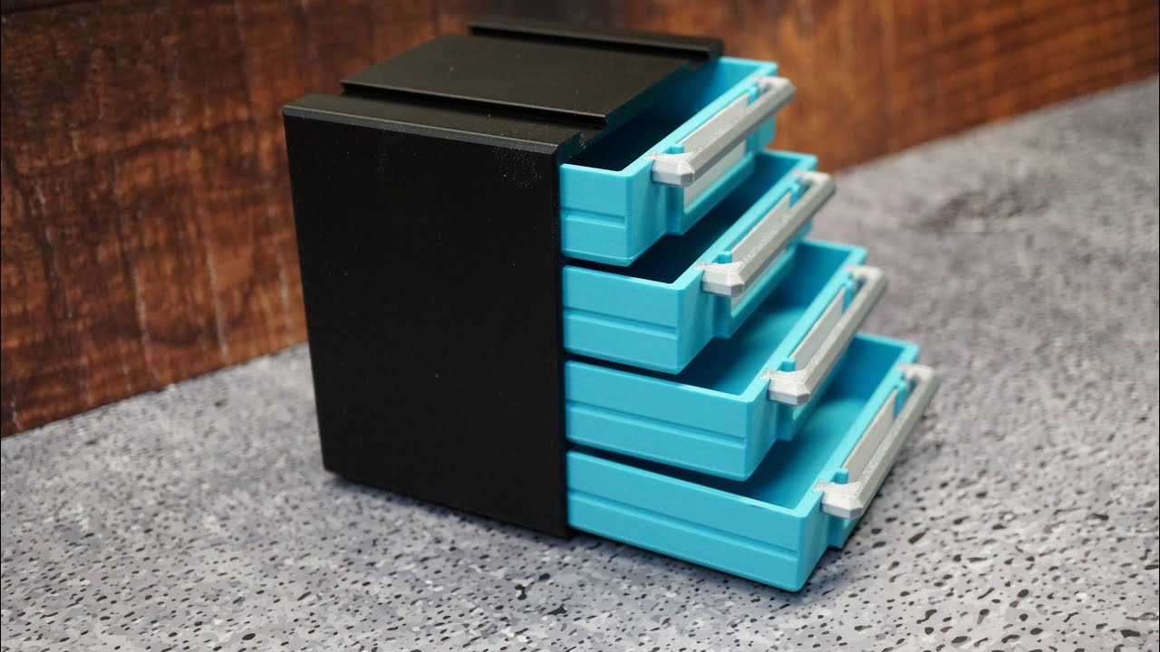 3D Printed Tiny Dresser! | No Supports, Expandable & Actually Useful! - YouTube