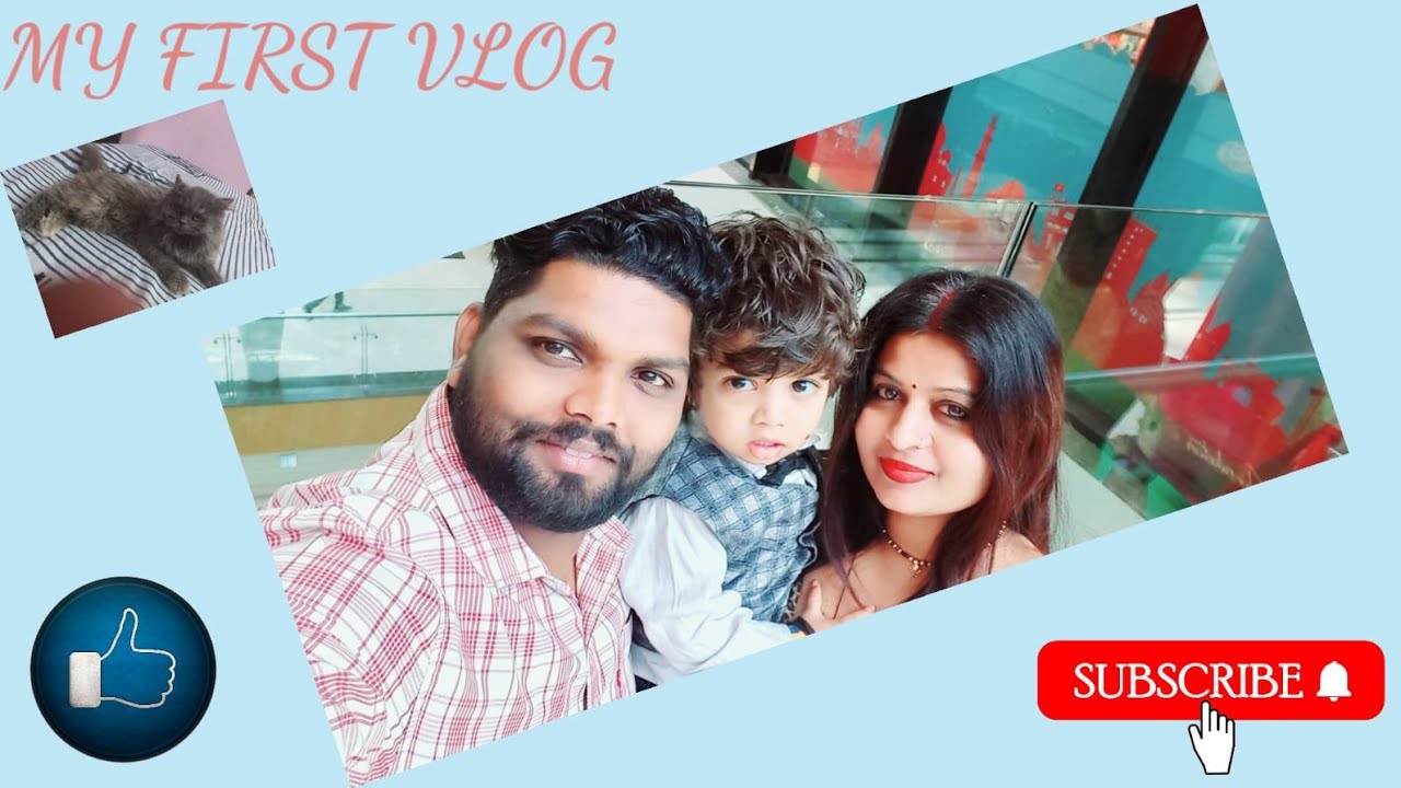 My first vlog 😊 Riyansh Mom vlogs - YouTube