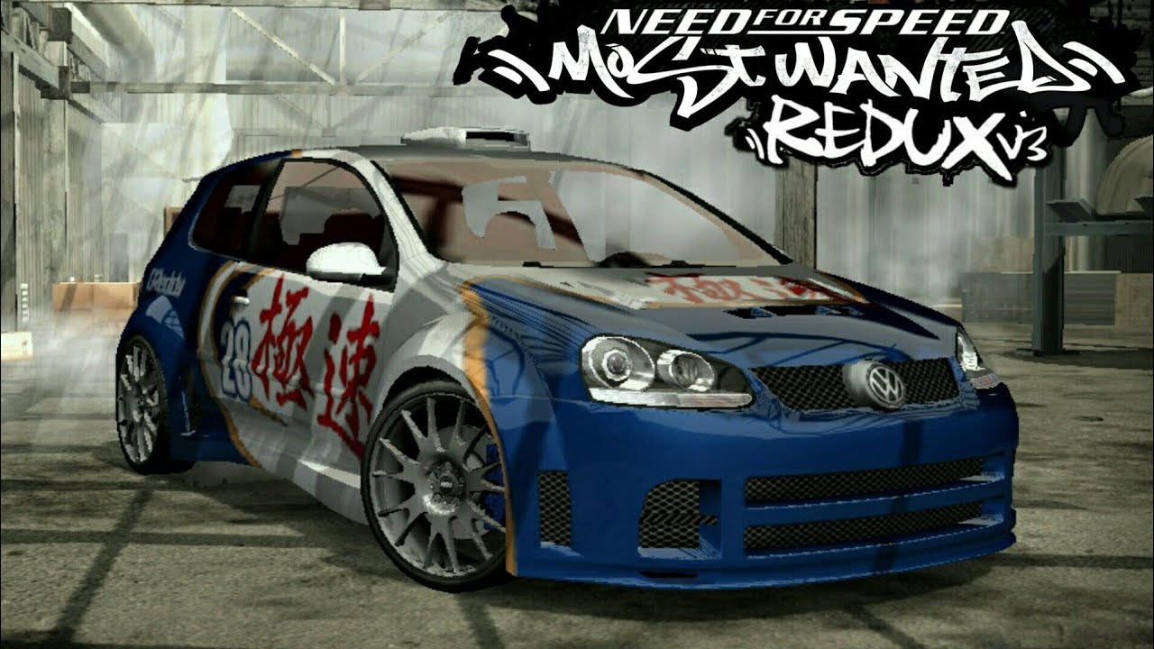 Modif Mobil Golf GTI ala Sonny Blacklist 15 - NFS Most Wanted Redux V3 ...