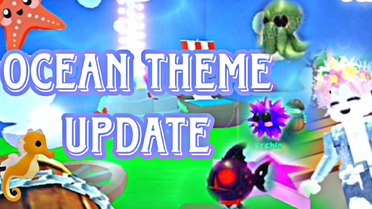 ( FIRST VEDIO!!) ADOPT ME OCEAN THEME UPDATE🐠 #adoptme #support - YouTube
