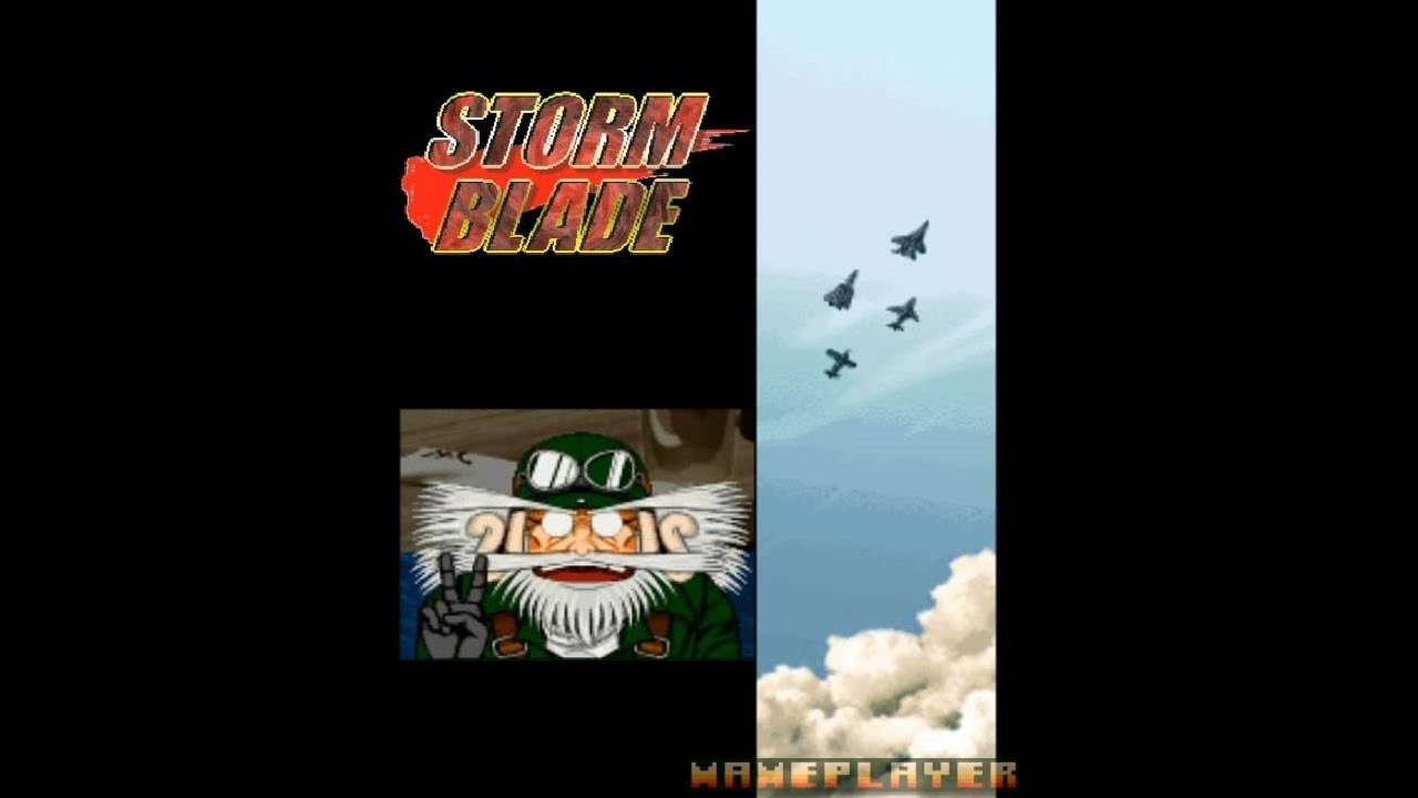 Storm Blade (Zero Figther) Loop2 1996 Visco Mame Retro Arcade Games ...