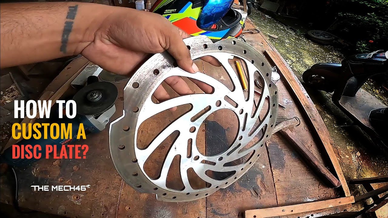 HOW TO MODIFY A DISC PLATE? - YouTube