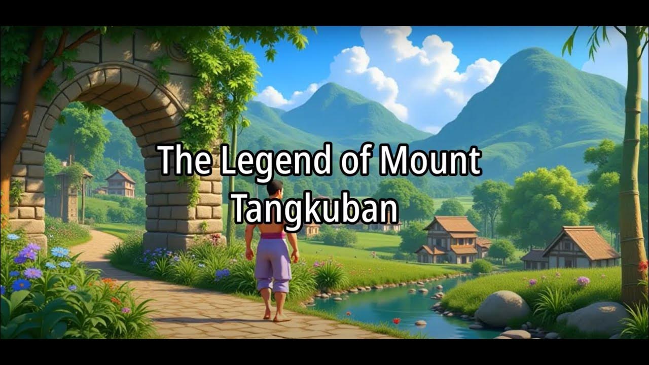 The Legend of Mount Tangkuban Perahu - YouTube