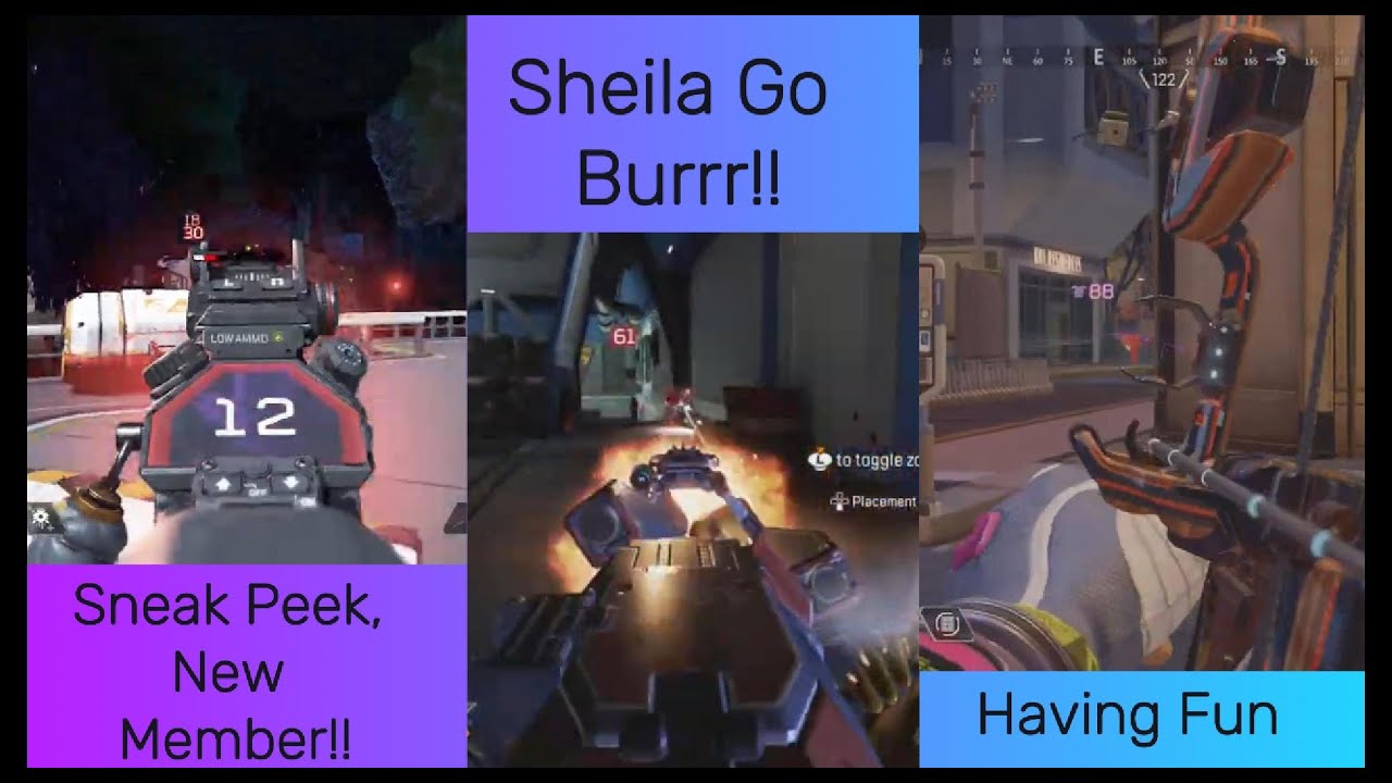 Sneak Peek On a New Member, Sheila Go Burr!! Having Fun - YouTube