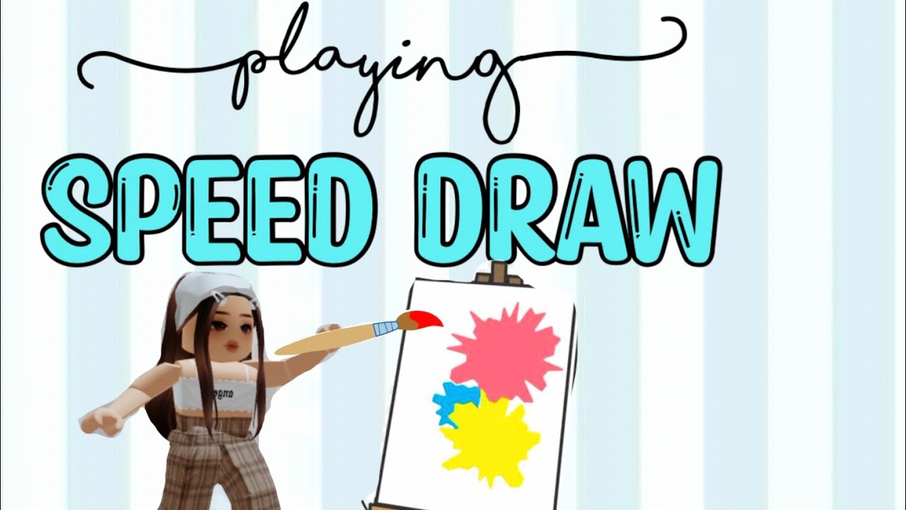 Playing: SPEED DRAW! - YouTube