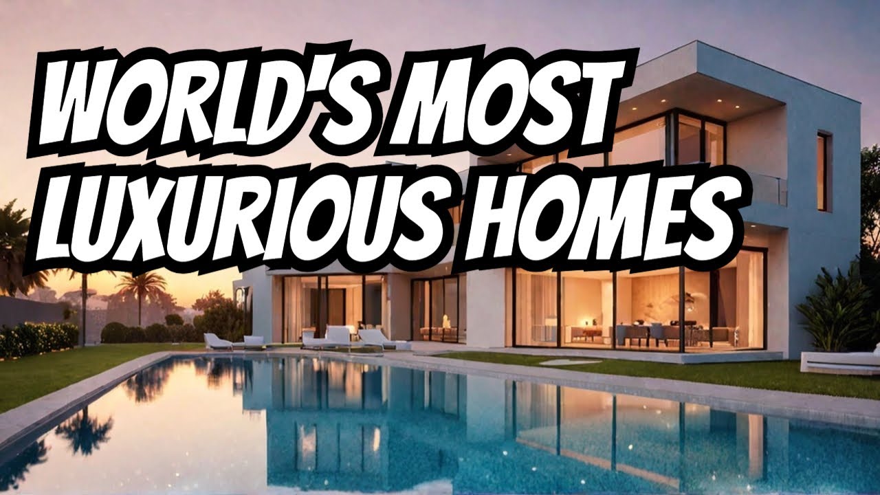 Discover the Most Luxurious Houses Around the World - YouTube