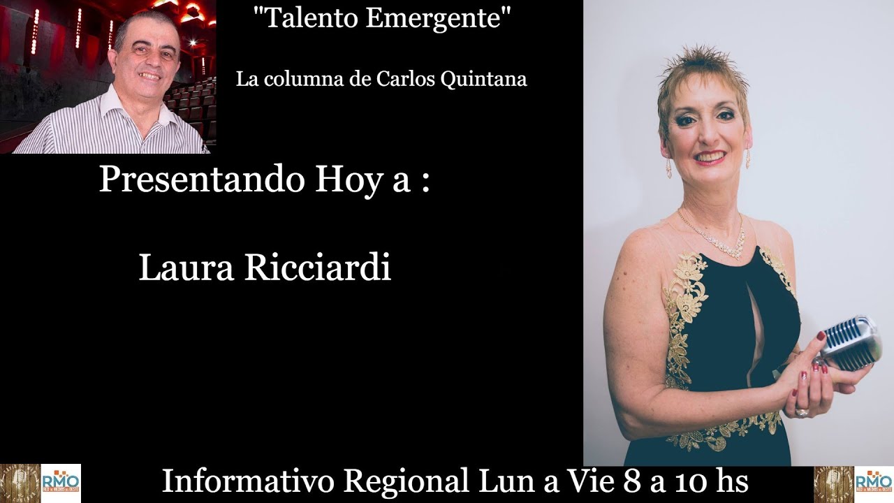 Talento Emergente con Carlos Quintana. Hoy: Laura Ricciardi - YouTube