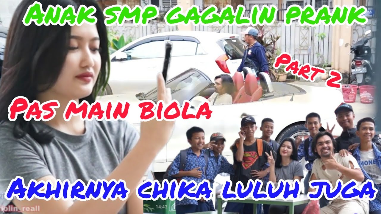 Agogo violin - part 2, Anak SMP gagalin prank aku, tapi pas main biola si chantik luluh juga ...