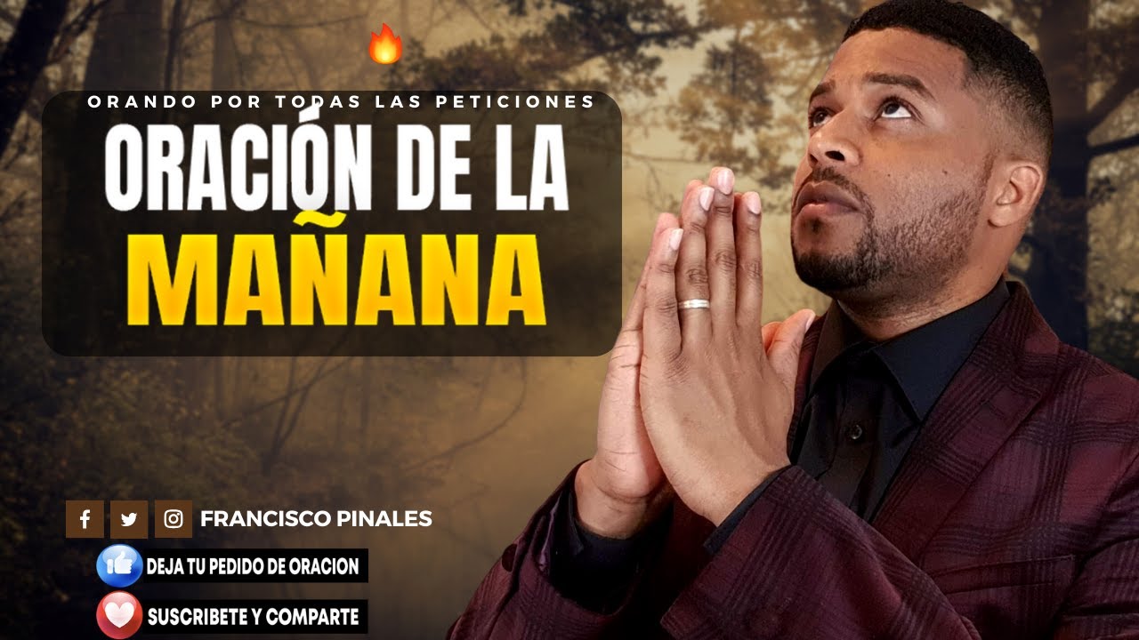🔴Oración de la mañana, 🙌viernes 1 de septiembre de 2023🙏 Francisco ...