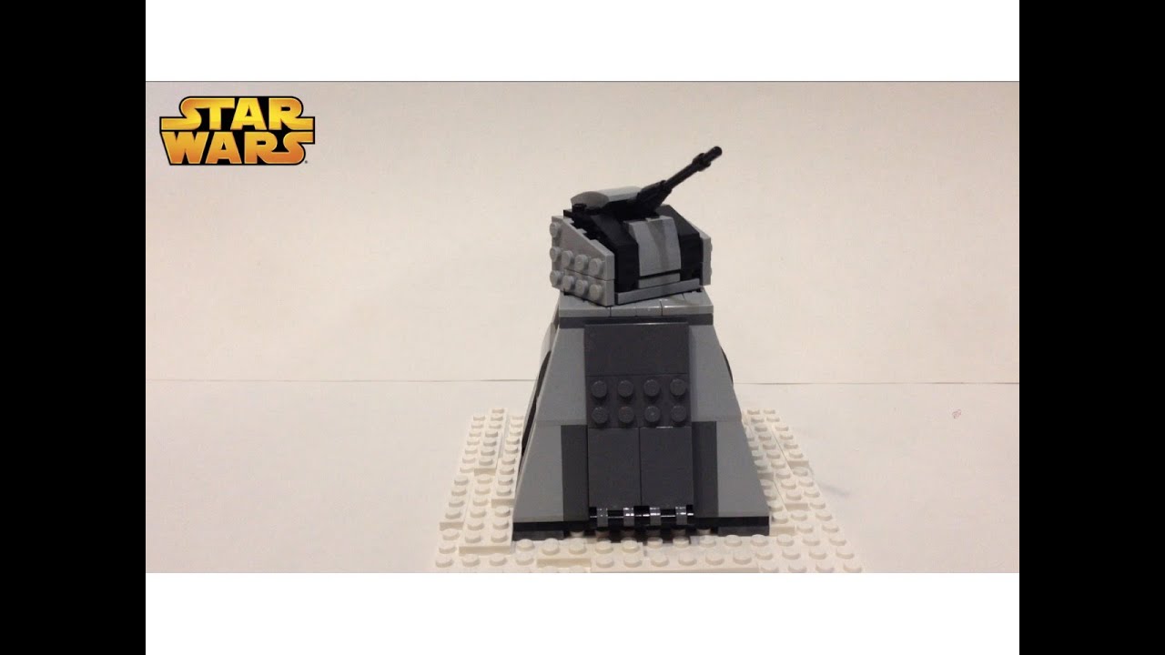 Lego Star Wars The Force Awakens - Custom First Order Turret - YouTube