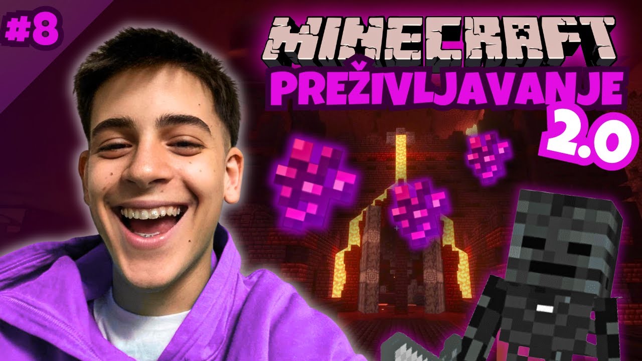 ULAZIM U NETHER DVORAC! 🟣 Minecraft Preživljavanje (MODOVI) - YouTube