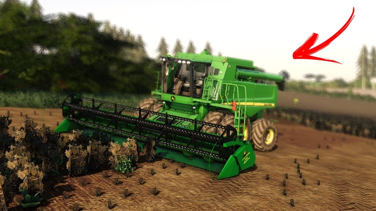 FS19 - John Deere STS 9470 Na colheita do Feijão Preto (Kalinoski Map ...