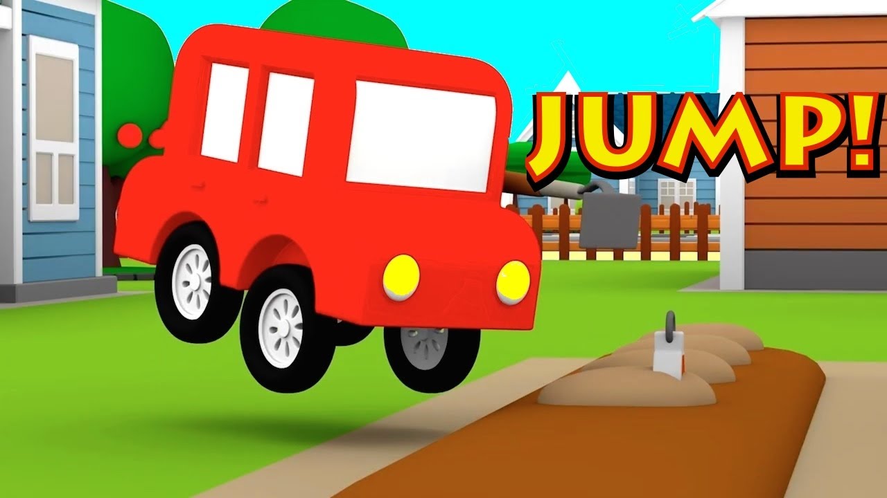 WATCH ME JUMP! - Cartoon Cars - Cartoons for Kids! - YouTube