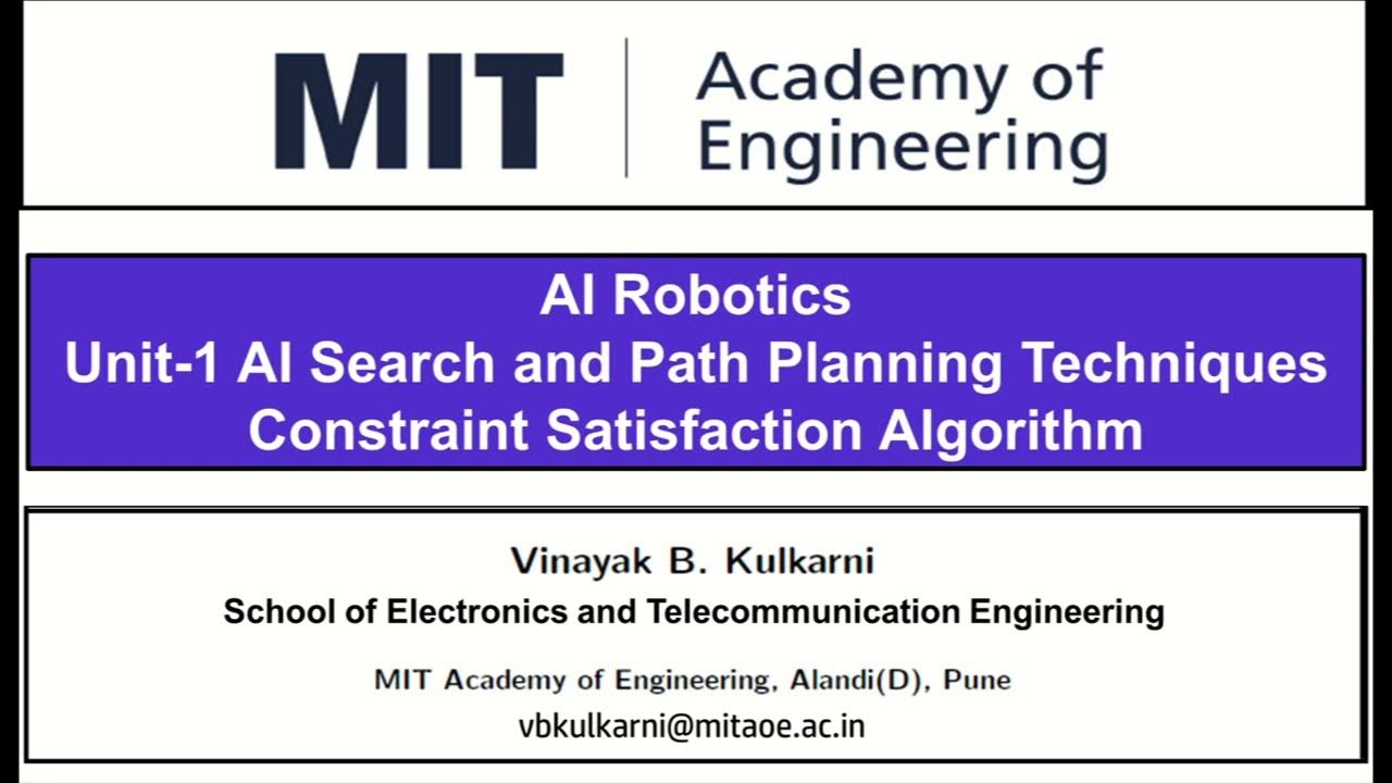 Constraint Satisfaction Algorithm - YouTube