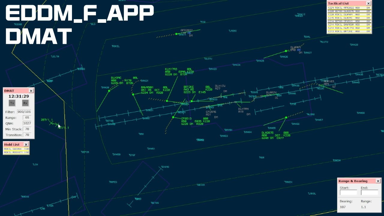 [London Control ATC Time Lapse] - EDDM_F_APP - DFAT - YouTube