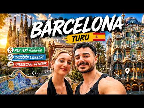 BARCELONA’YI BAŞTAN SONA YÜRÜDÜK! 🇪🇸 | Gaudí, Cheesecake ve İnanılmaz Şehir