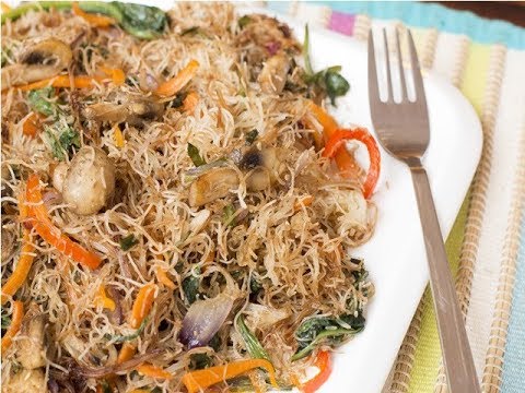 Stir Fried Glass Noodles with Veggies/ How to make - YouTube