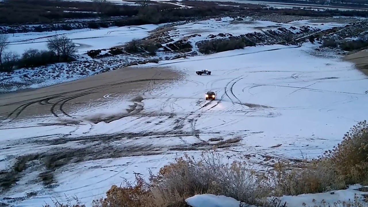 Jamie's first attempt weiser sand dunes - YouTube