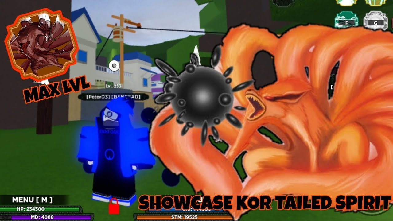 SHOWCASE KOR TAILED SPIRIT SHINDO LIFE !! SHINDO LIFE SHOWCASE - YouTube
