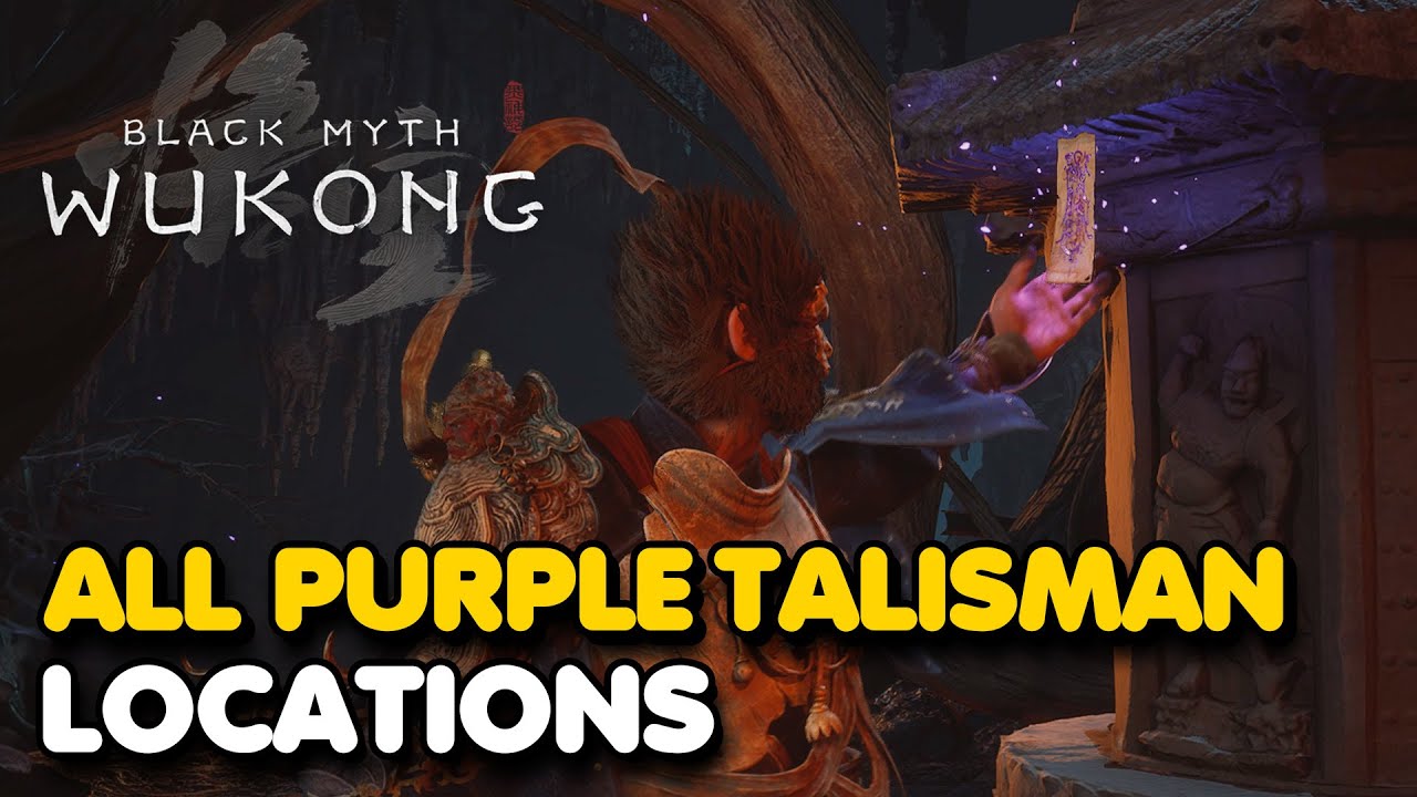 Black Myth: Wukong - All Purple Talisman Locations In Chapter 4 - YouTube