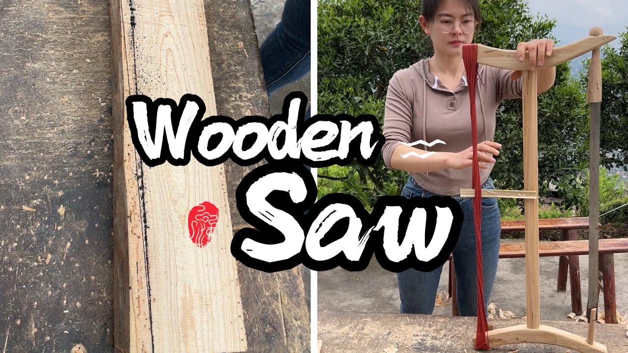 3 - Minute Wonder: Rural China's Woodworking Gem - Handmade Saw ...