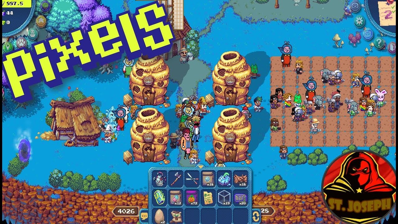 Pixels Quest Guide for Beginners Free To play and Earn - YouTube