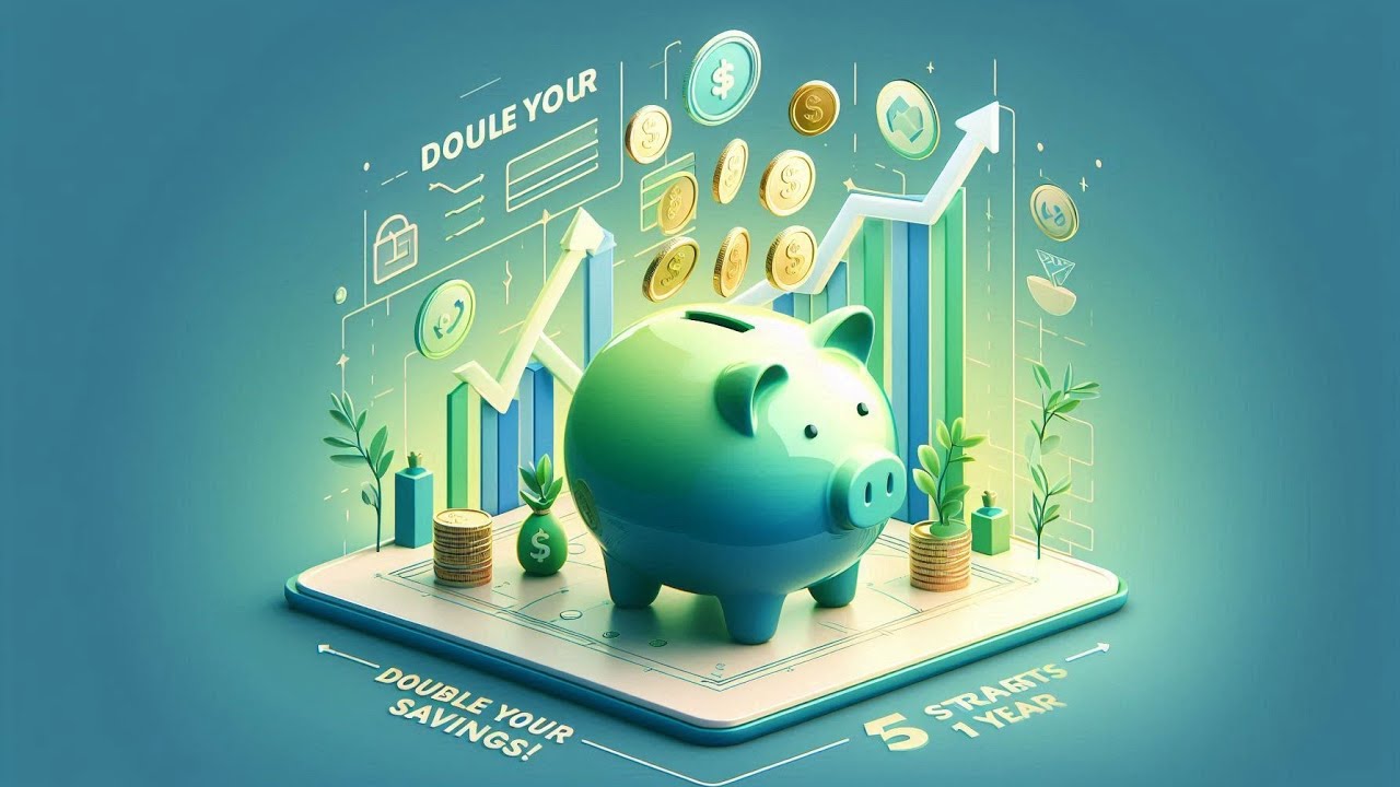 **"5 Smart Strategies to Double Your Savings in a Year"** - YouTube