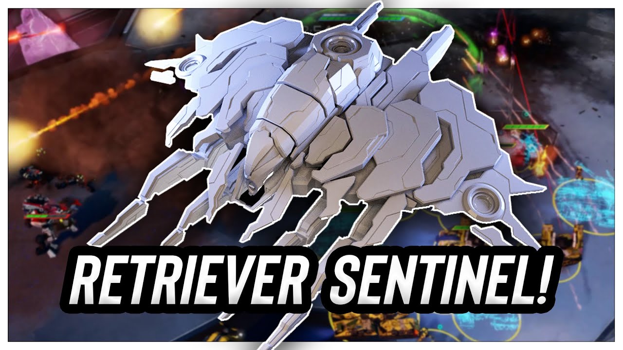 my RETRIEVER SENTINEL was RIDICULOUS in Halo Wars 2! - YouTube