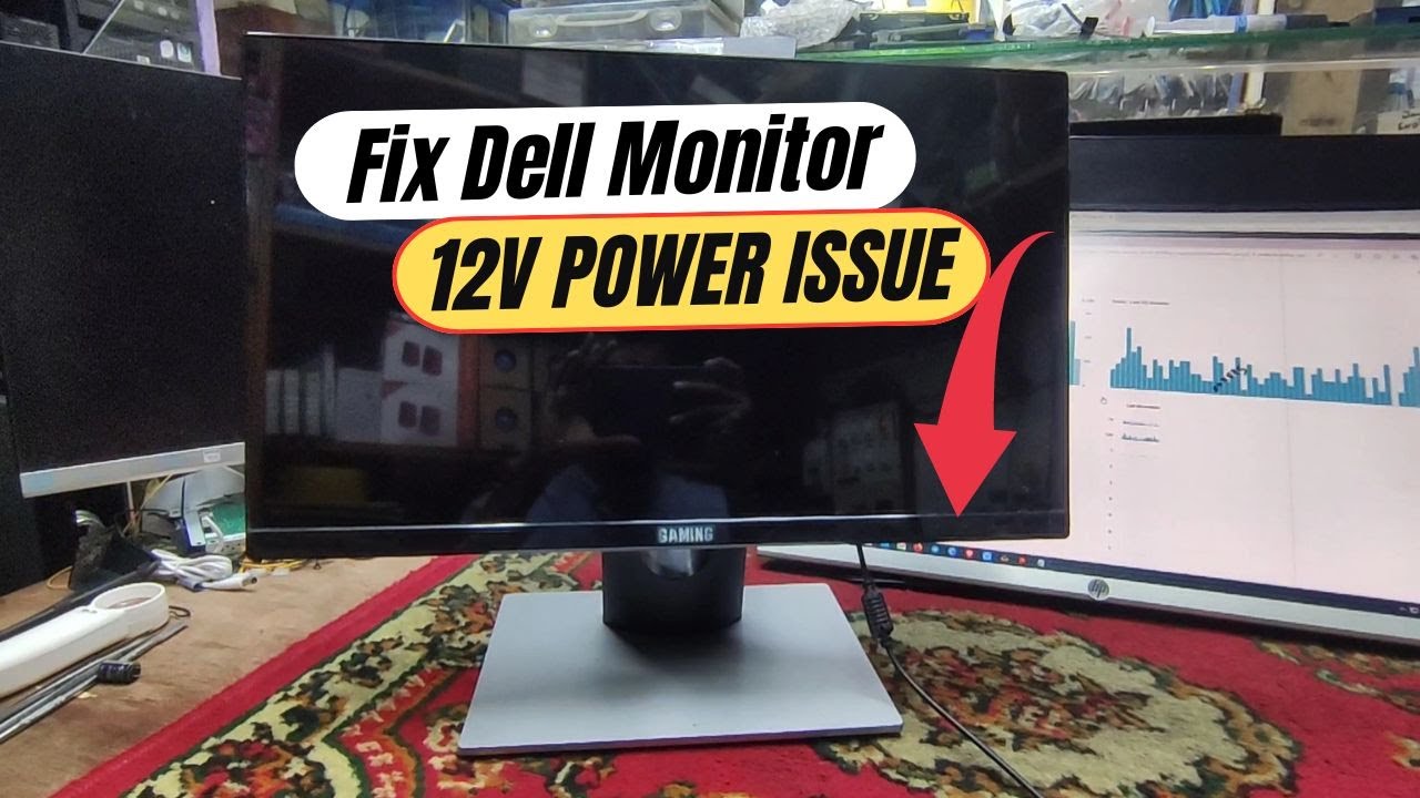 Fix Dell Monitor No 12V Power Issue: Simple DIY Repair 2024 | Created ...