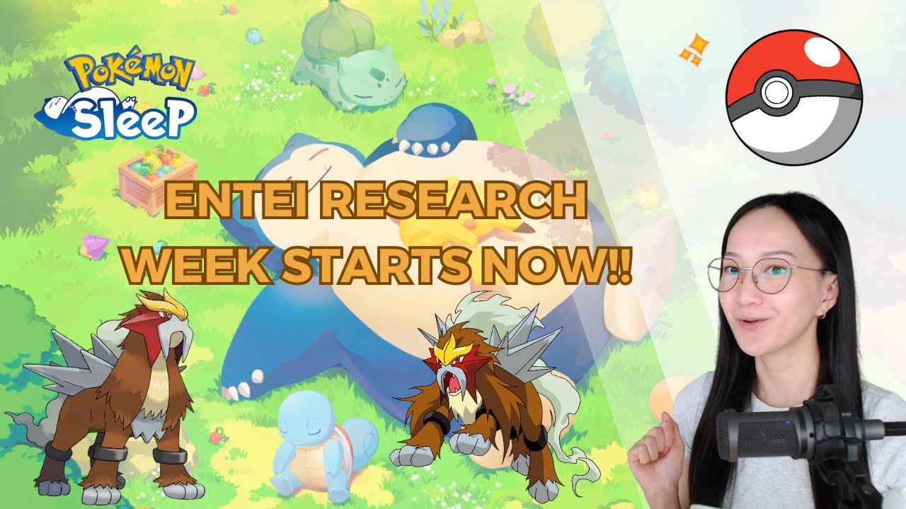 Pokémon Sleep: 🔥 Entei Research Week Starts Today! 🔥 - YouTube