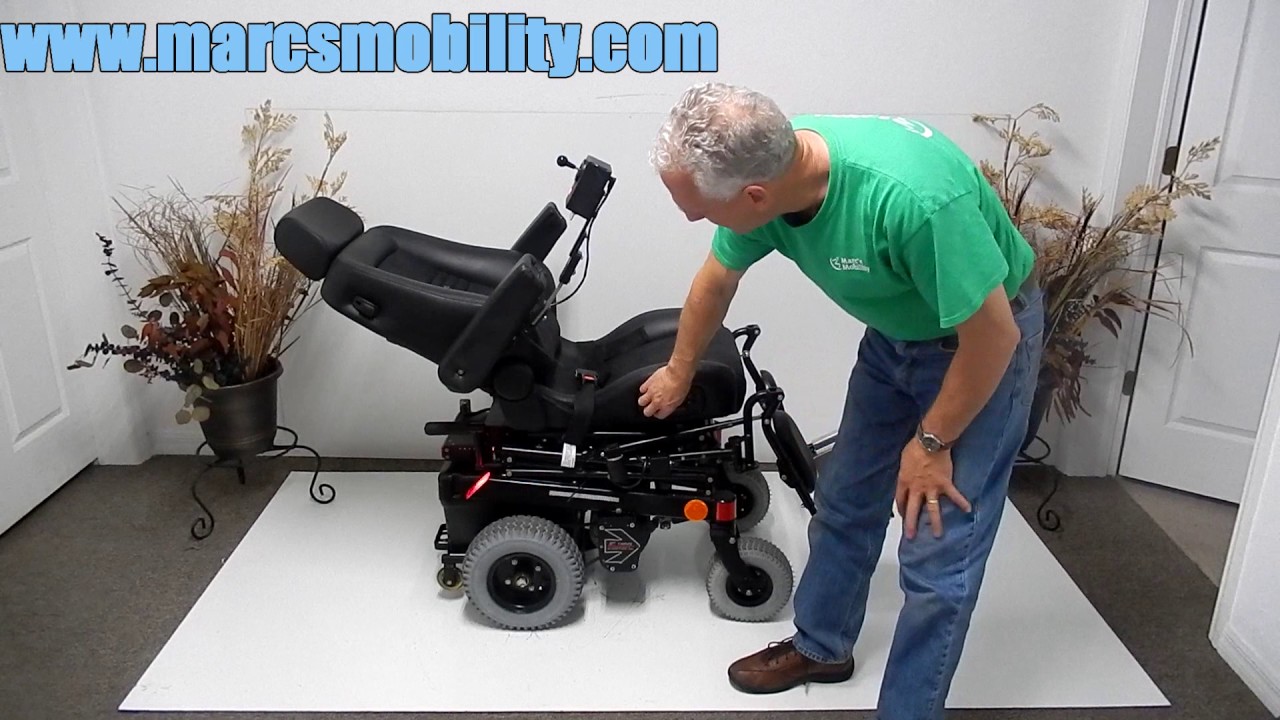 Bounder Plus OFF Road EXTREME Power Chair by Marc's Mobility - YouTube