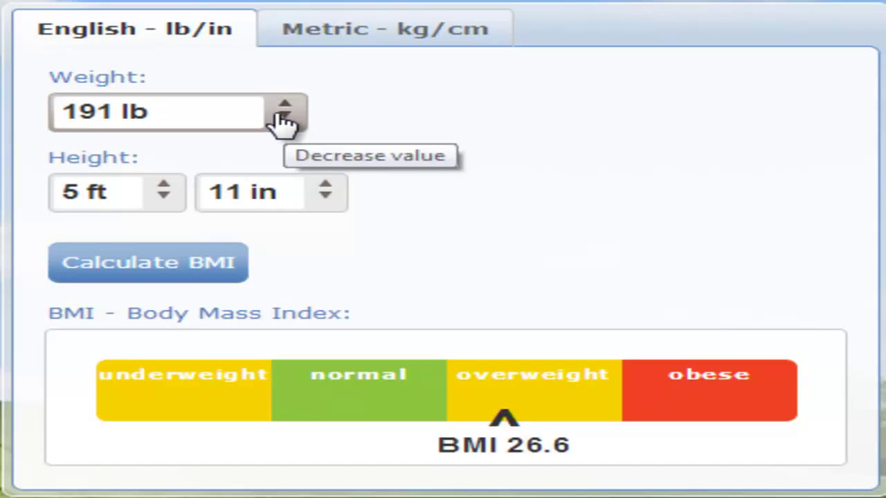 How To Calculate A Healthy Weight - YouTube