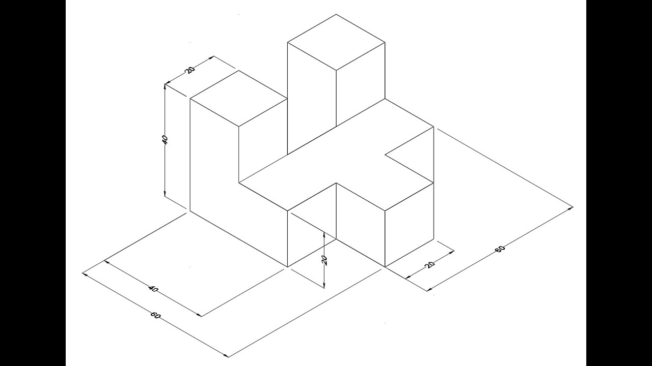Orthographic Projection Plate no.2 - Learning Little by Little - YouTube