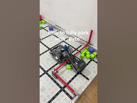 How To Fully Park With Byte VEX IQ Full Volume #VIQC - YouTube