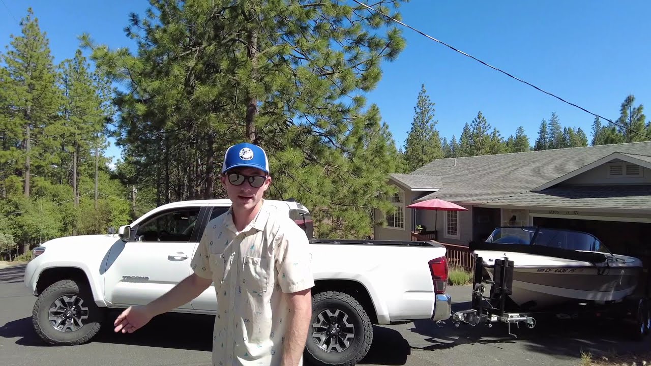 How To Park Your Trailer in DriveWAY - YouTube