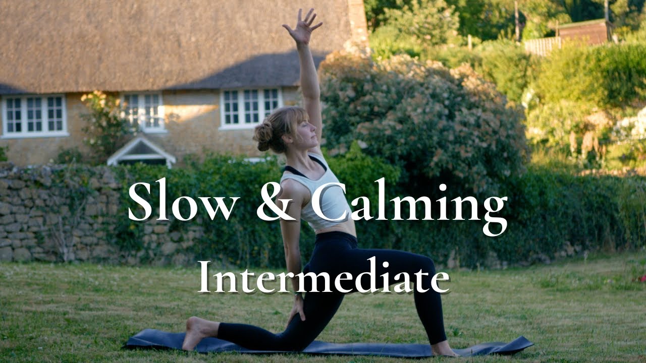 🍃 12 Min - Slow & Calming (Intermediate) - YouTube