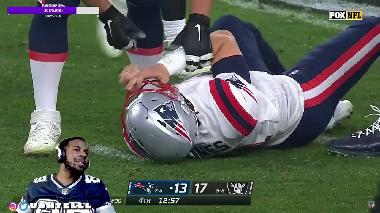 New England Patriots vs. Las Vegas Raiders REACTION! | 2022 Week 15 Game Highlights - YouTube