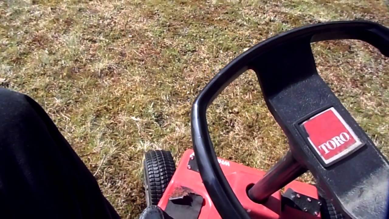 Toro Consumer 56080, 25" Whirlwind Premium Rider, 1980, start and run ...