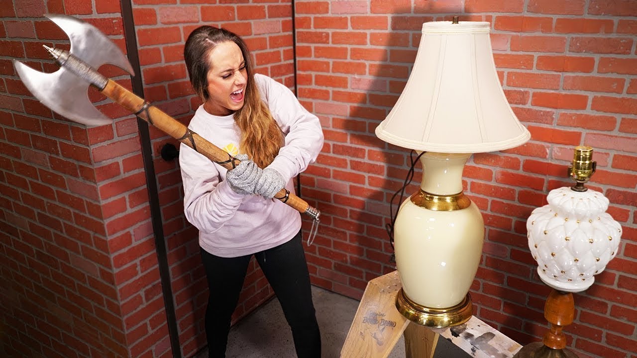 15 Ways to Destroy A Lamp! - YouTube