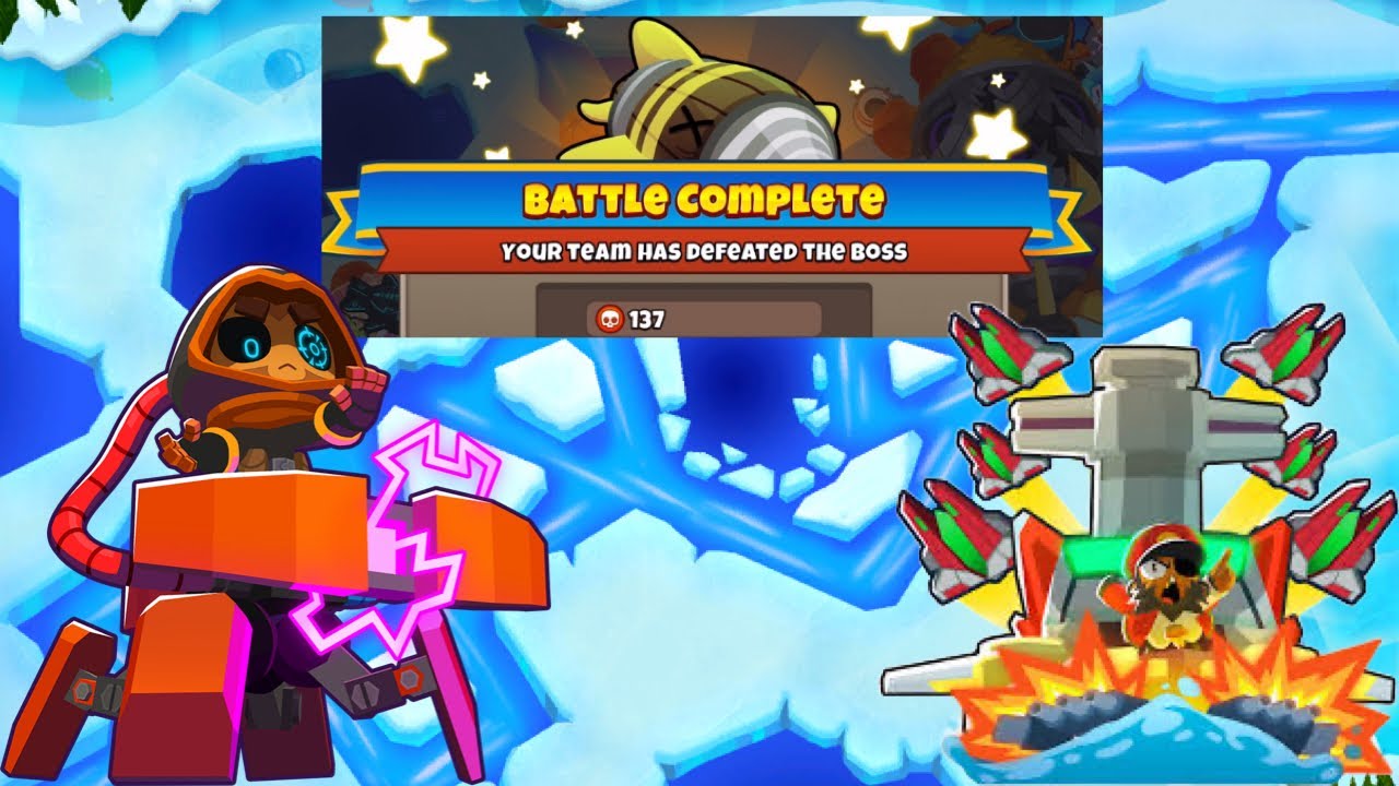 Btd6 Boss Rush #9: 137 Pops (Stage One - Dreadbloon) - YouTube