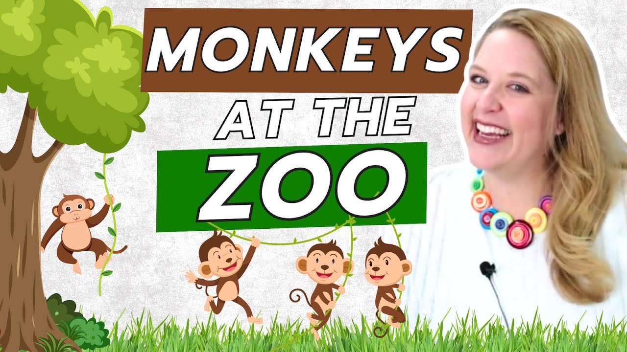 Monkeys at the Zoo! Online Preschool Class, Free Animals Circle Time ...