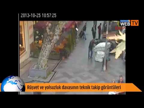 Rüşvet ve Yolsuzluk opersayonu teknik takip görüntüleri