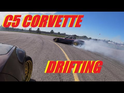 C5 CORVETTE DRIFTING WITH AUDI AND 350Z!!!!! (Part 2)
