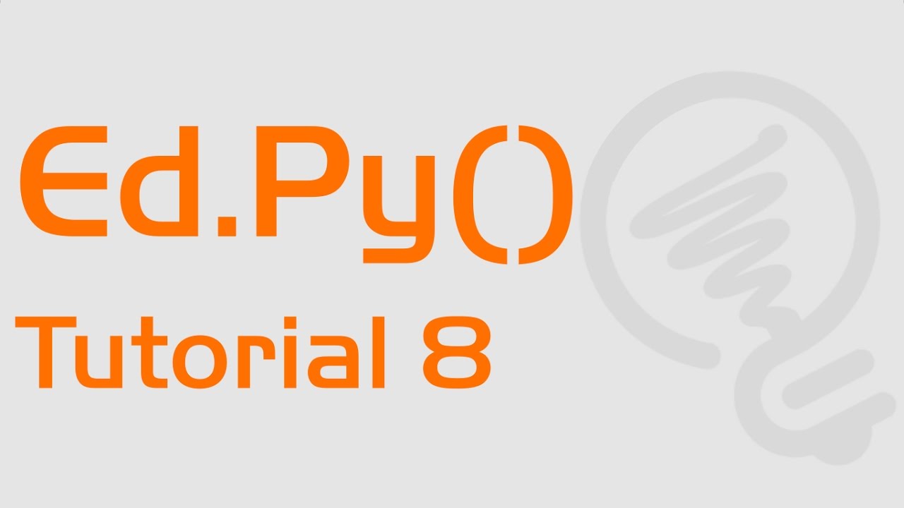 EdPy: Tutorial 8 - Functions - YouTube