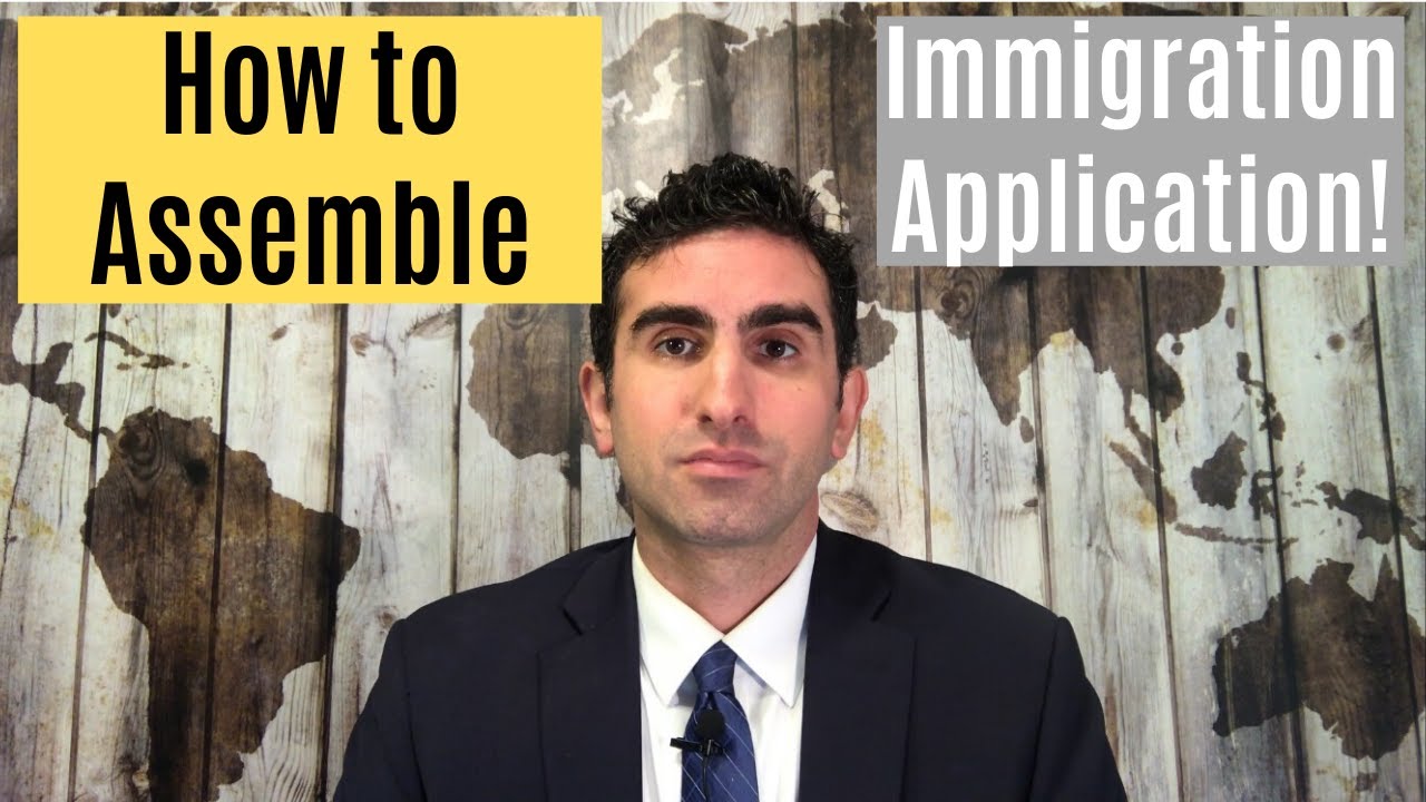 How to Put Together an Immigration Application Packet (Step by Step ...