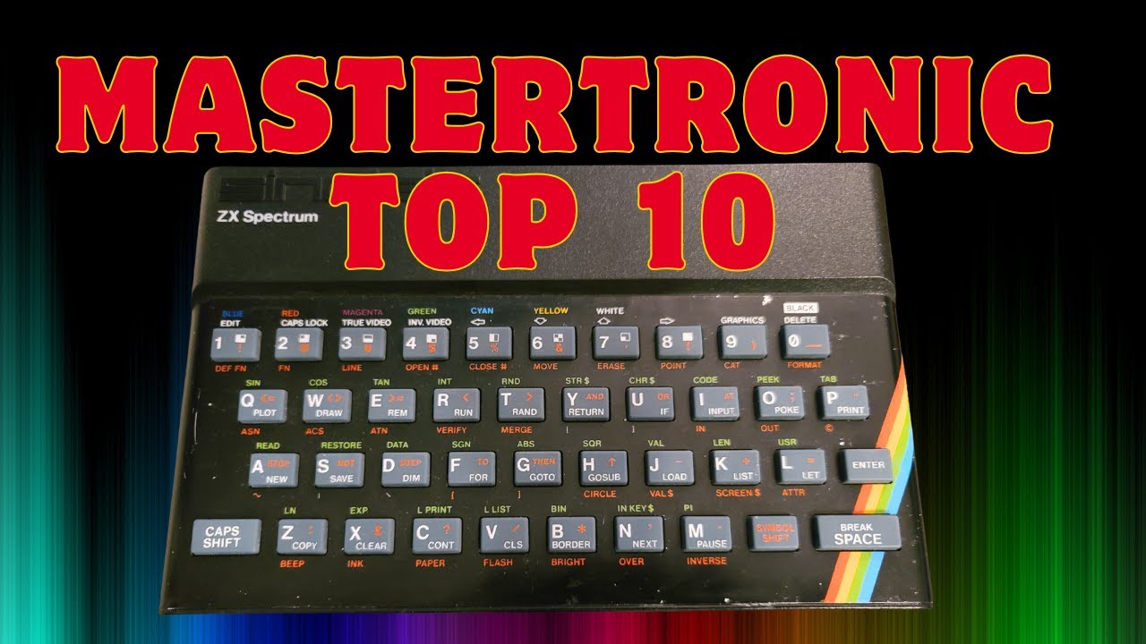 My Top Ten Mastertronic Games For The ZX Spectrum. The Kings Of Budget ...