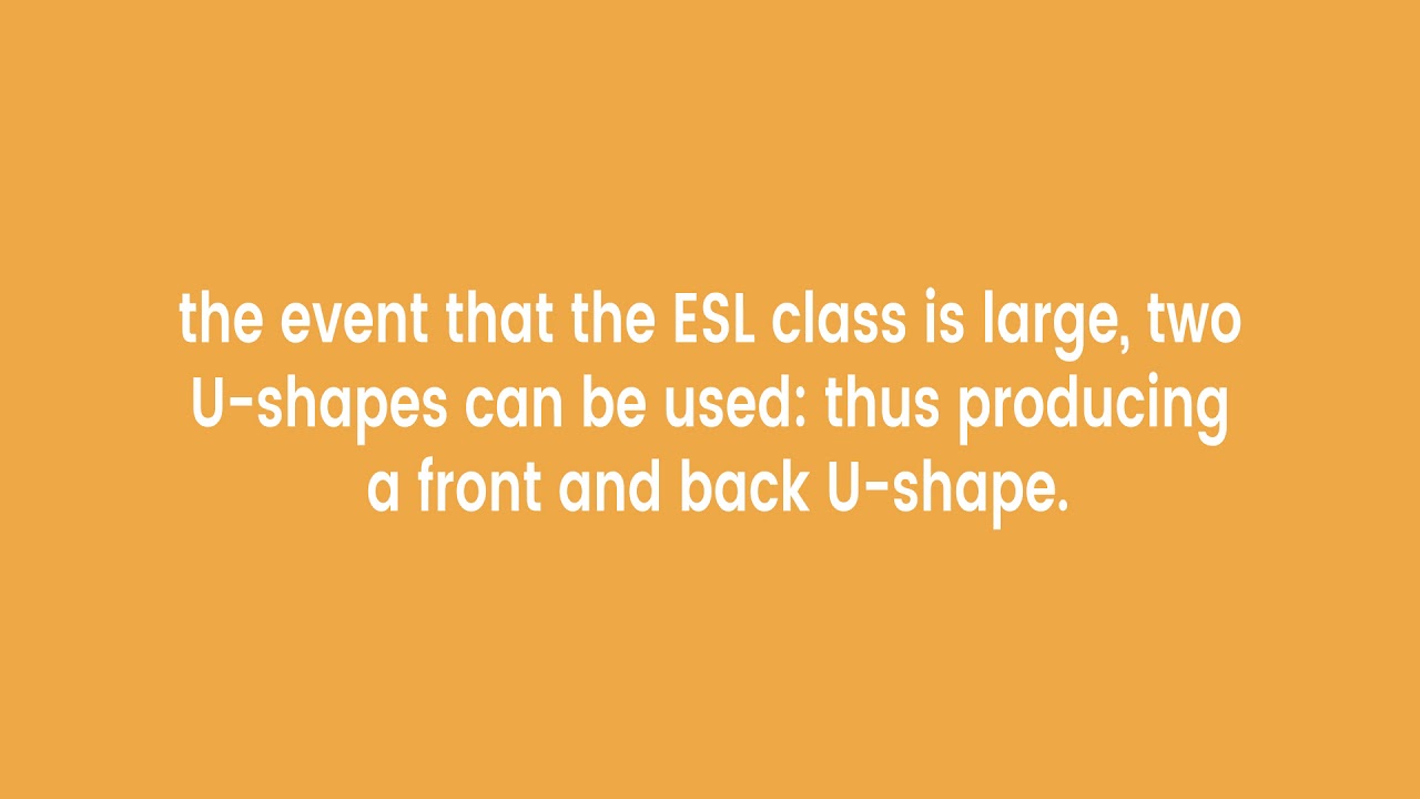 Classroom Layout for ESL Teachers - YouTube