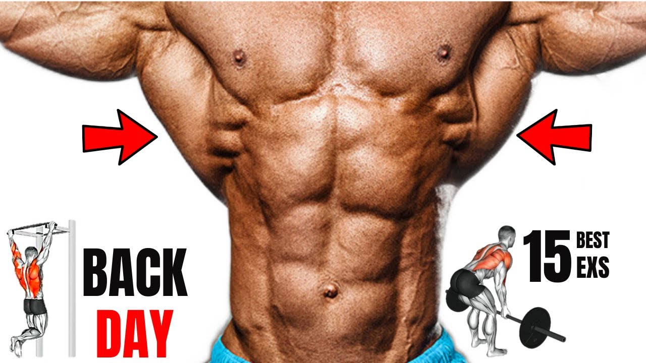 15 BEST BACK EXERCISES TO GET BIGGER BACK FAST / MUSCULATION DOS ...