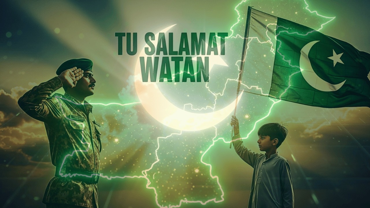 Tu Salamat Watan | Independence Day, Defence Day, Pakistan Day, Youm-e ...